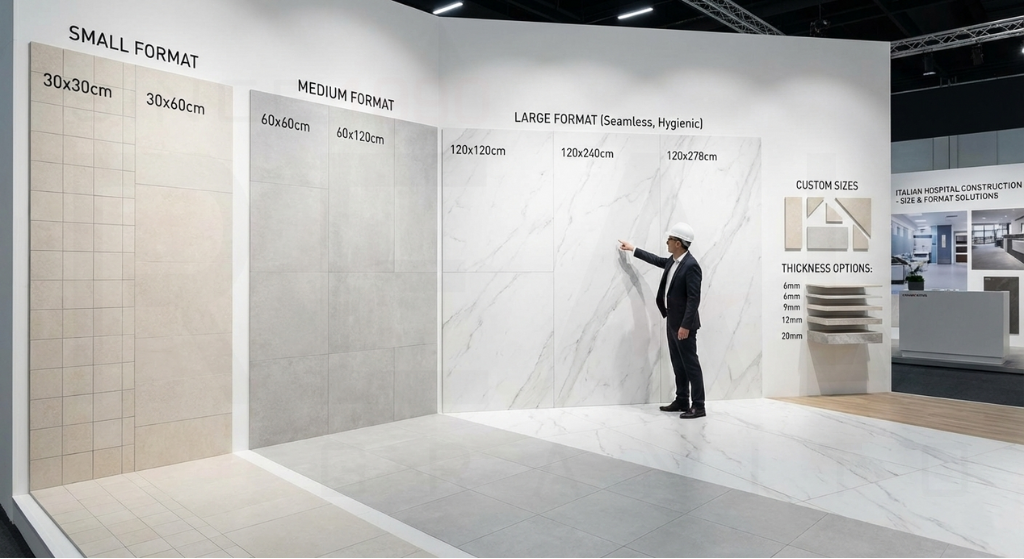 Antibacterial Hospitals Tiles Italy Healthcare